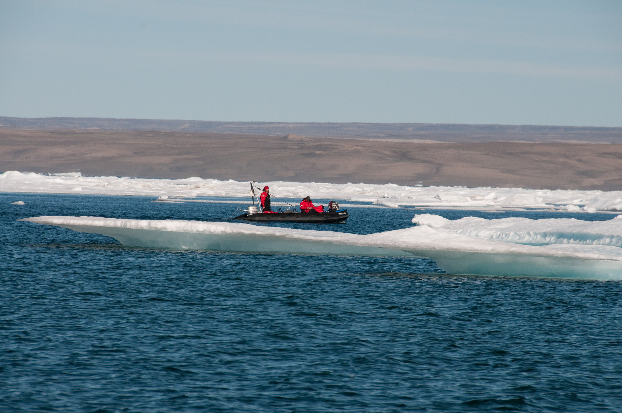 Sonar in Mercy Bay